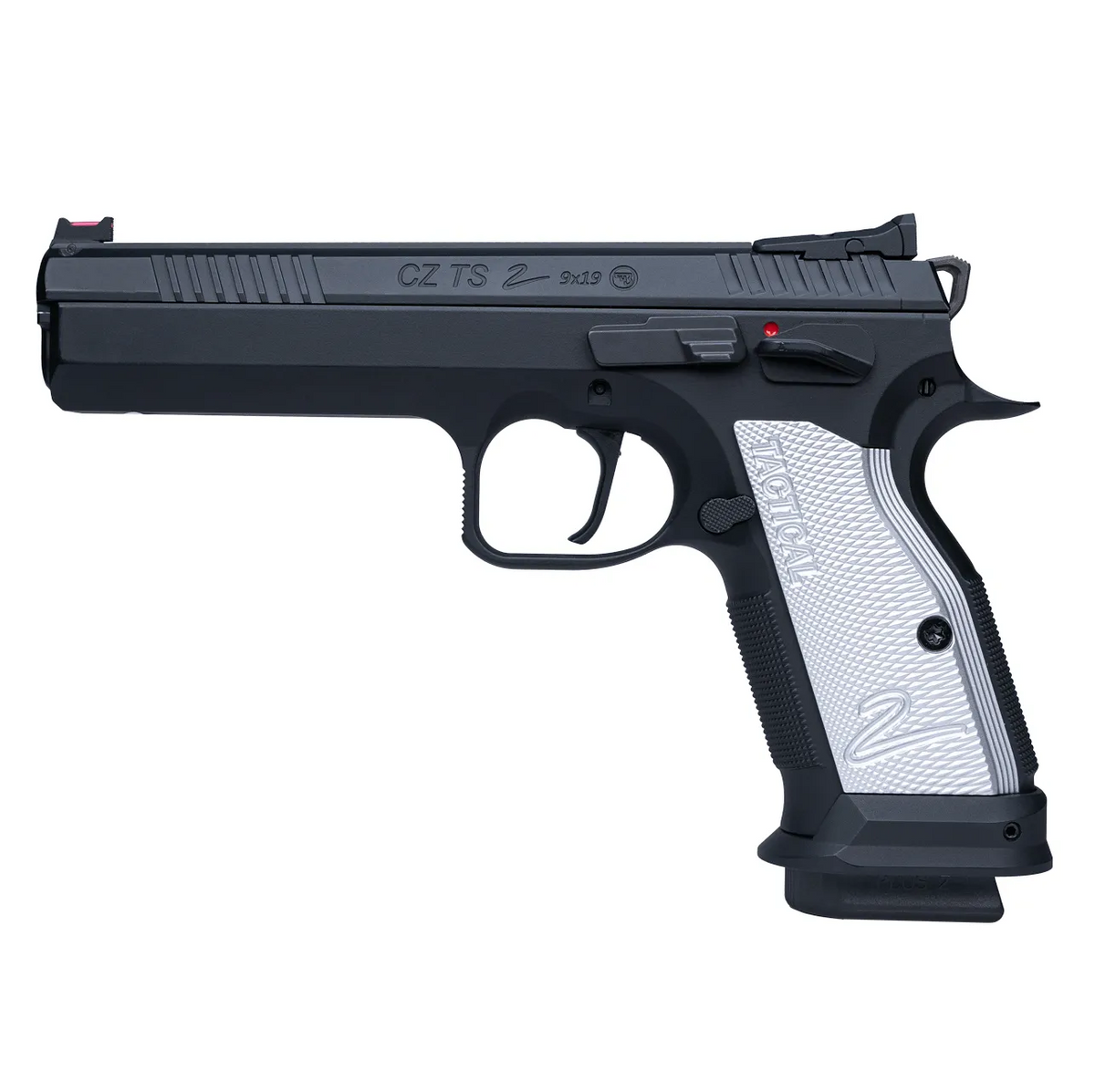 CZ TS2 | Black w White Grip | Blowback – Scopes and Barrels