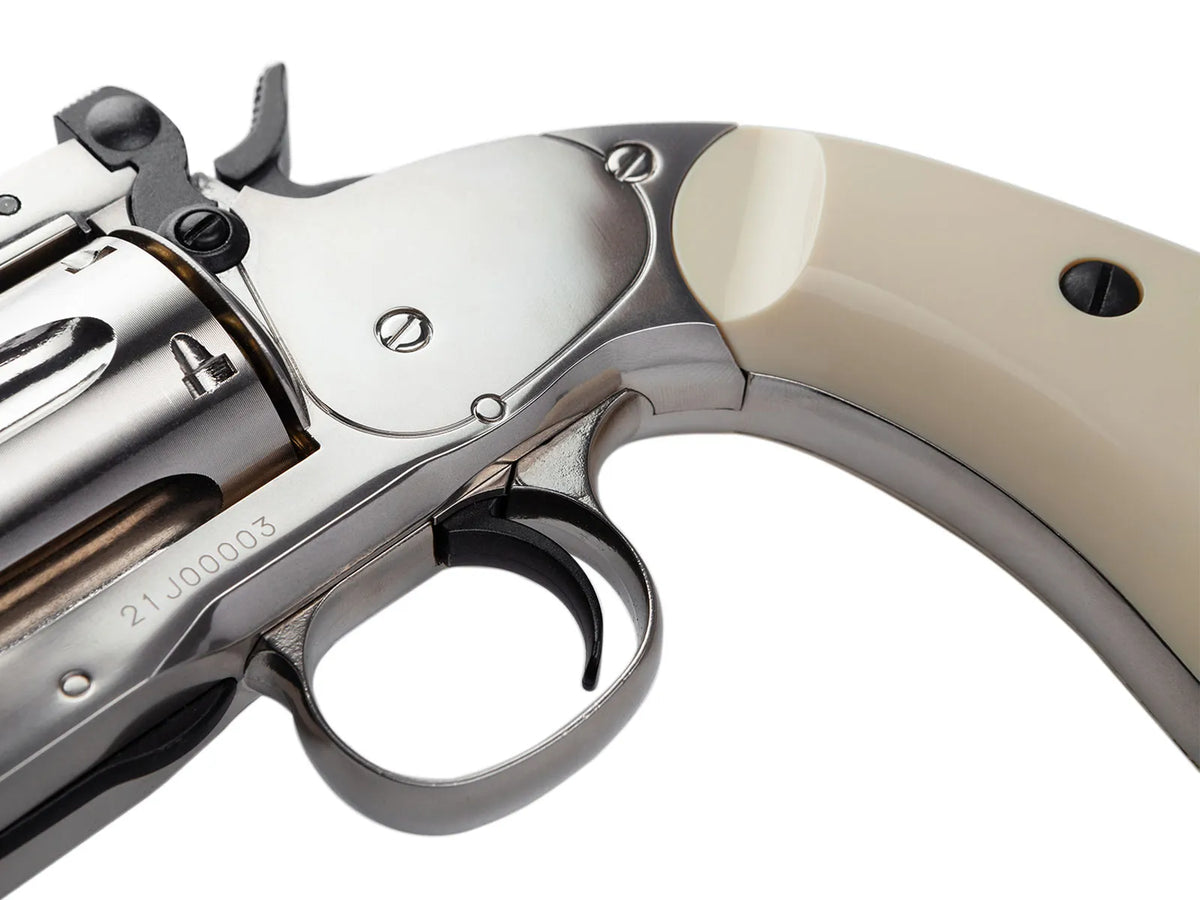 Schofield 6" Revolver | Ivory Grip – Scopes and Barrels
